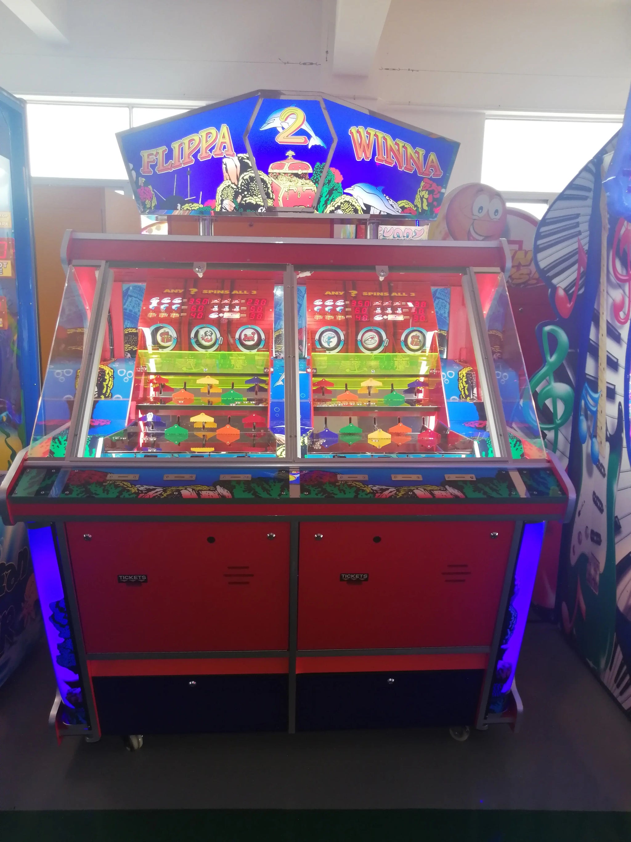 Flippa 2 Winna game machine Coin Operated Lottery Redemption games ...