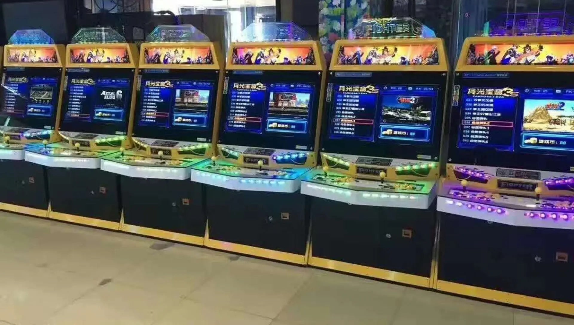 KOF Storm Cabinet Game Machine China Factory Direct 32 INCH Arcade ...