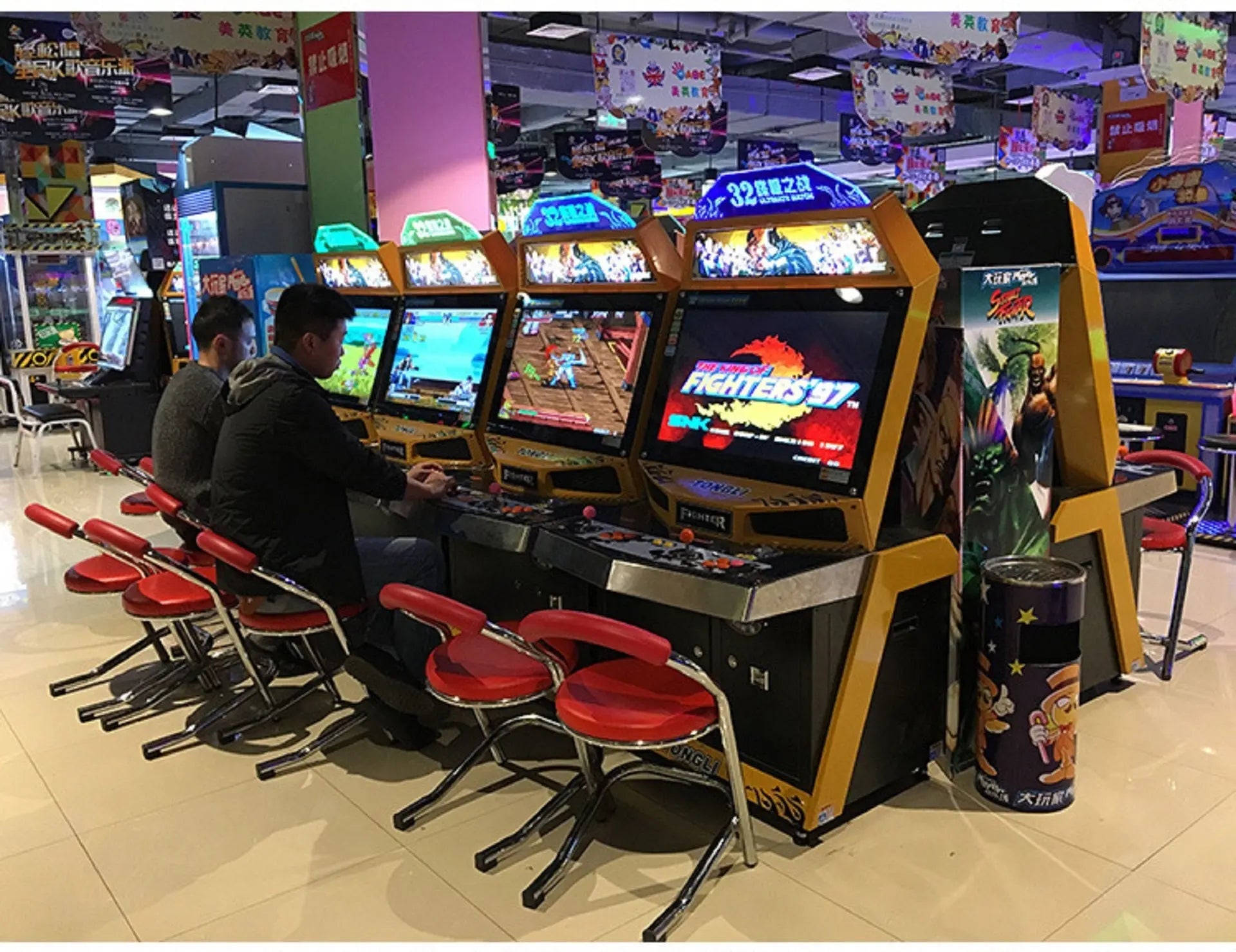 KOF Storm Cabinet Game Machine China Factory Direct 32 INCH Arcade ...