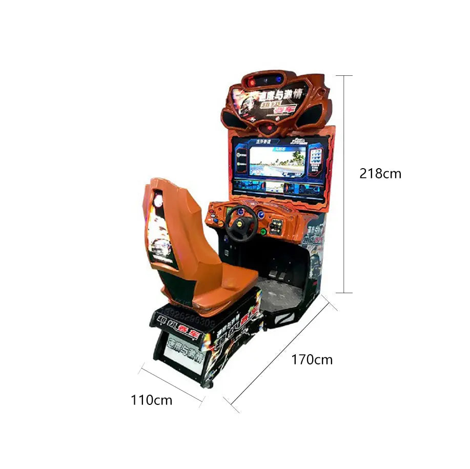 Super Car Racing Arcade Game machine Fast & Furious – Tomy Arcade