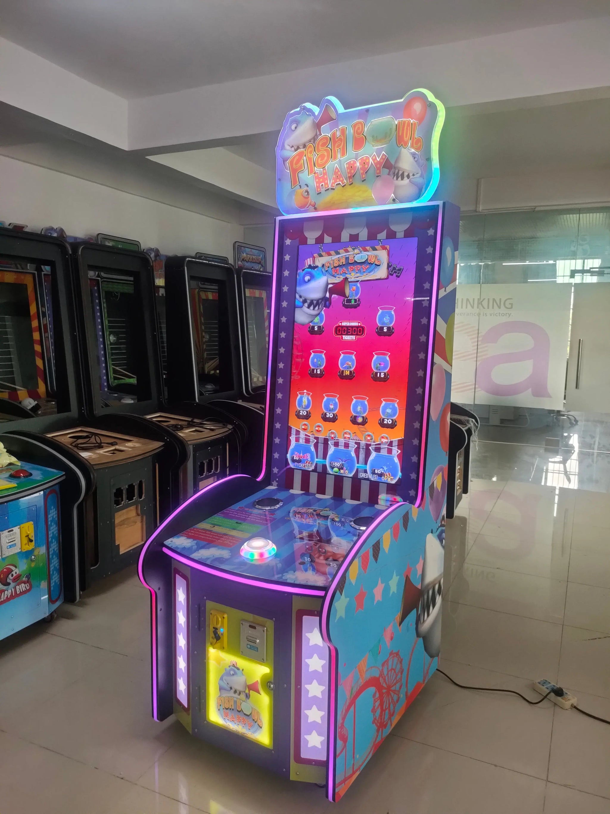 Happy Fish Bowl Arcade game machine Video tickets redemption games ...